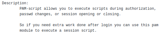PAM模块-pam_script | Ssk-wh's Blog